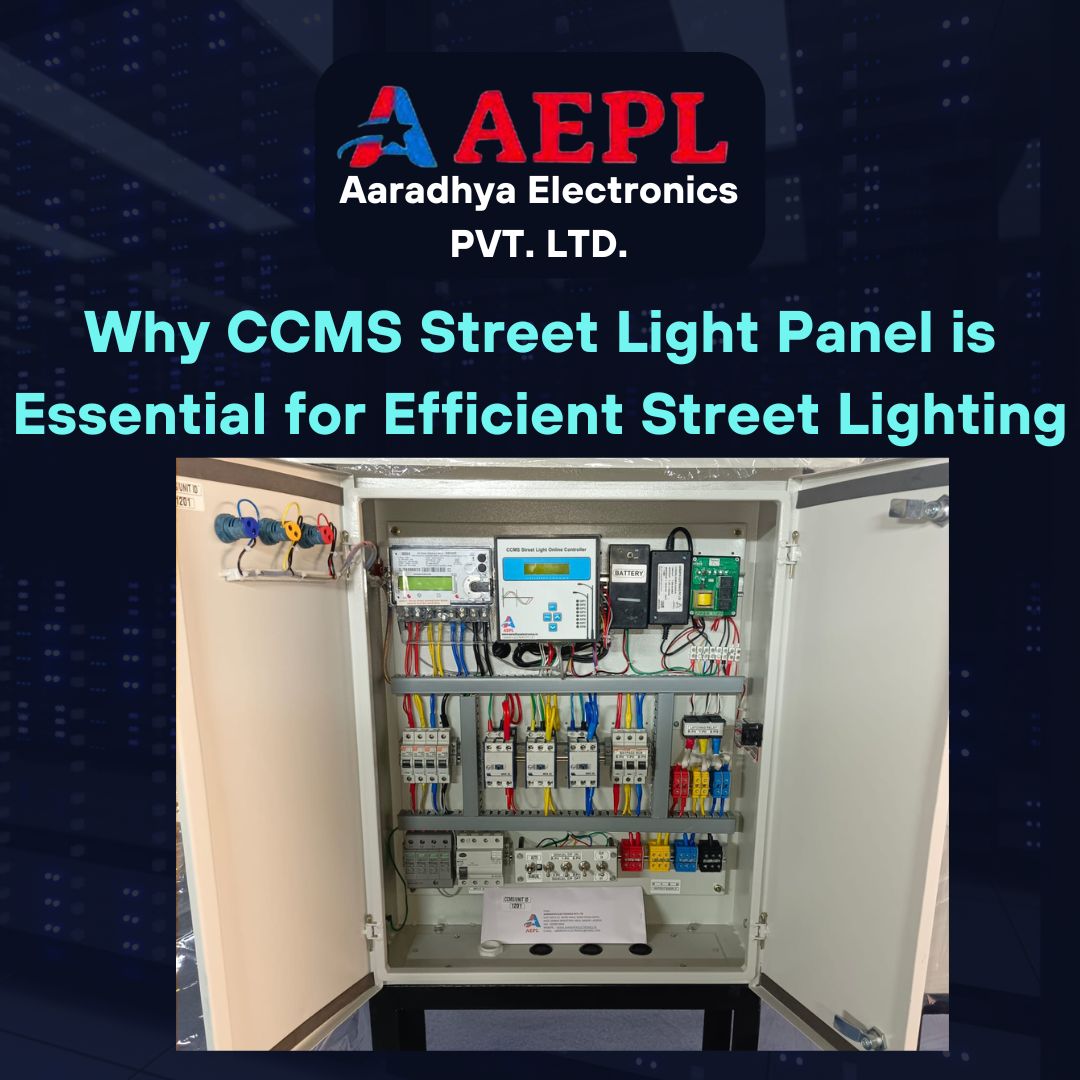 Why CCMS STREET LIGHT PANEL IS ESSENTIAL